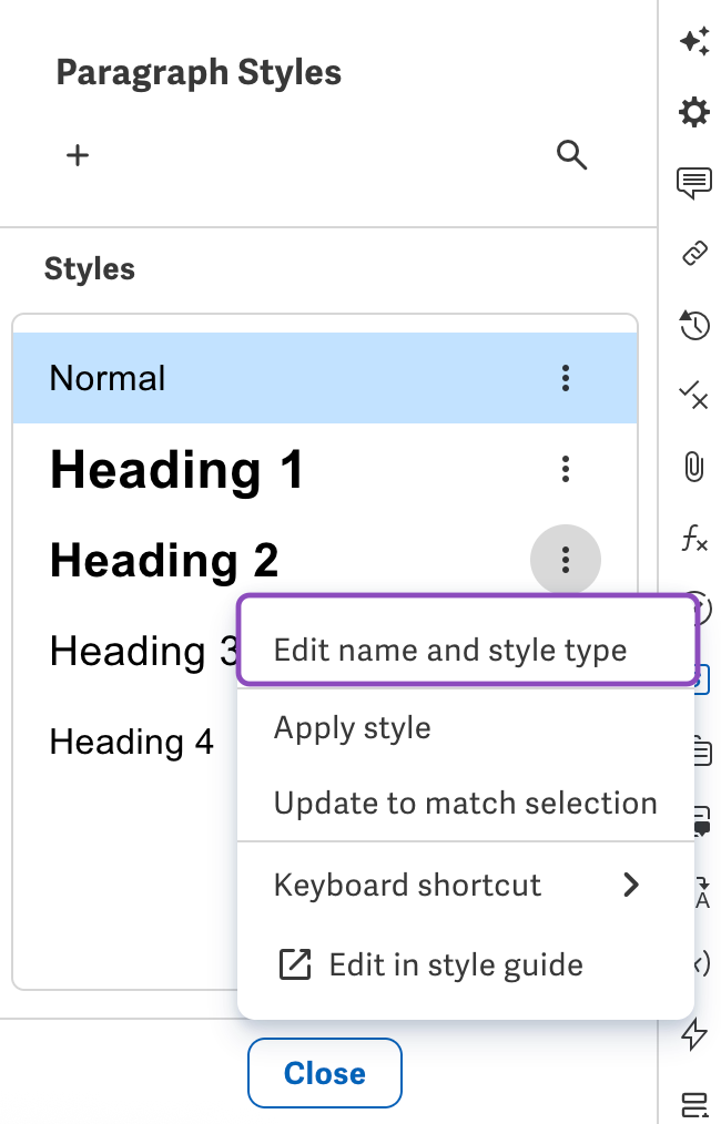Use style guides for spreadsheets – Support Center