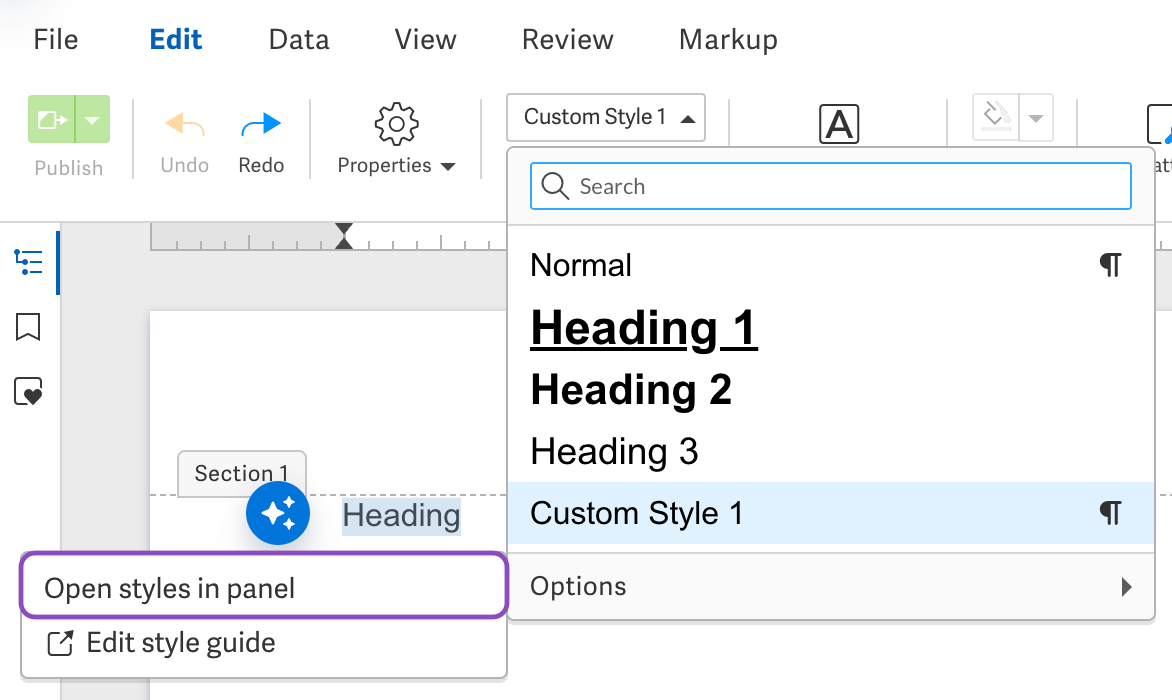 Use style guides for documents – Support Center