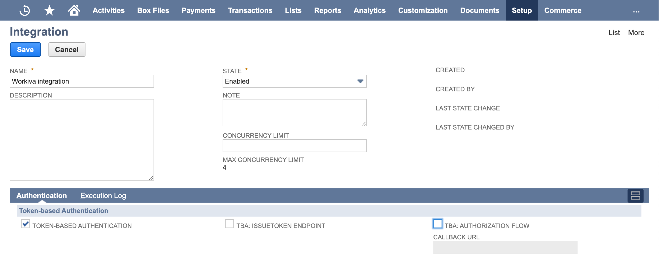 Connector to NetSuite Token Authentication – Support Center