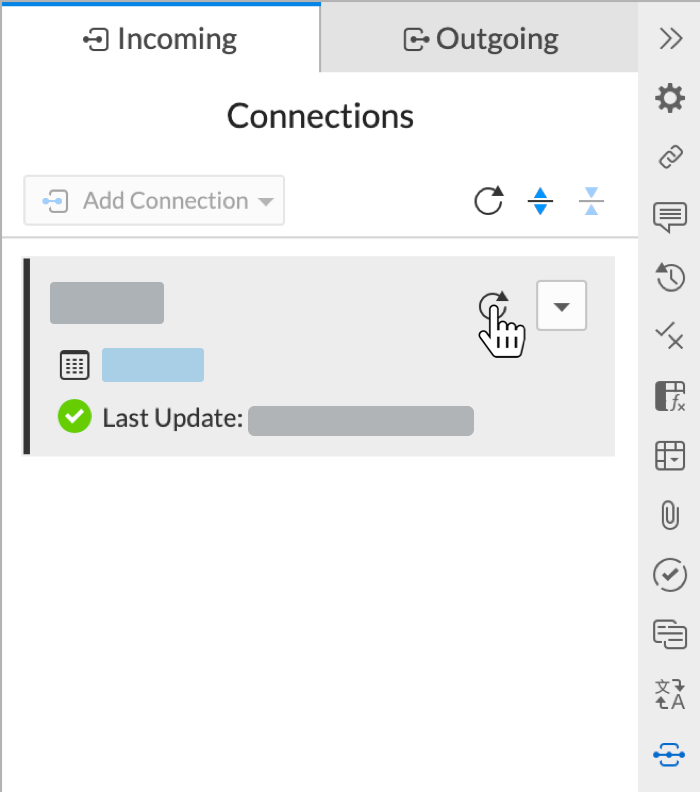 Connect sheets to source or destination spreadsheets – Support Center