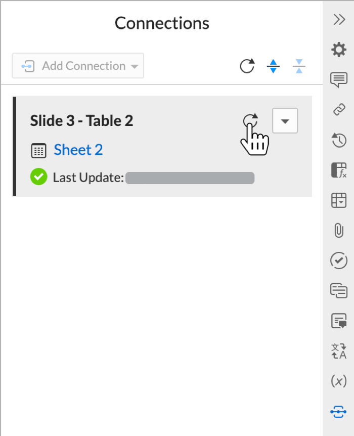 Connect a presentation's tables and charts to Workiva sources – Support ...