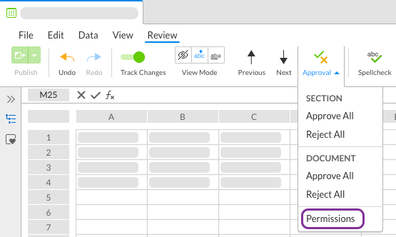 Track changes in Spreadsheets – Support Center