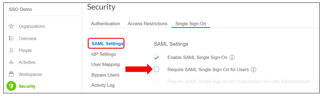 Change a SAML single sign-on certificate – Support Center