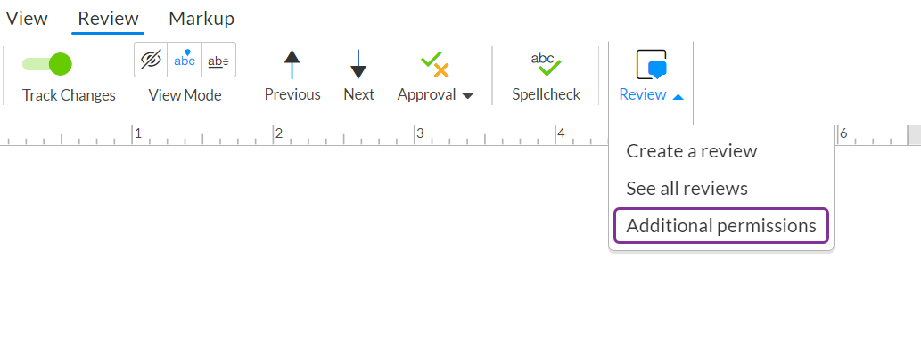 Track changes in Documents – Support Center